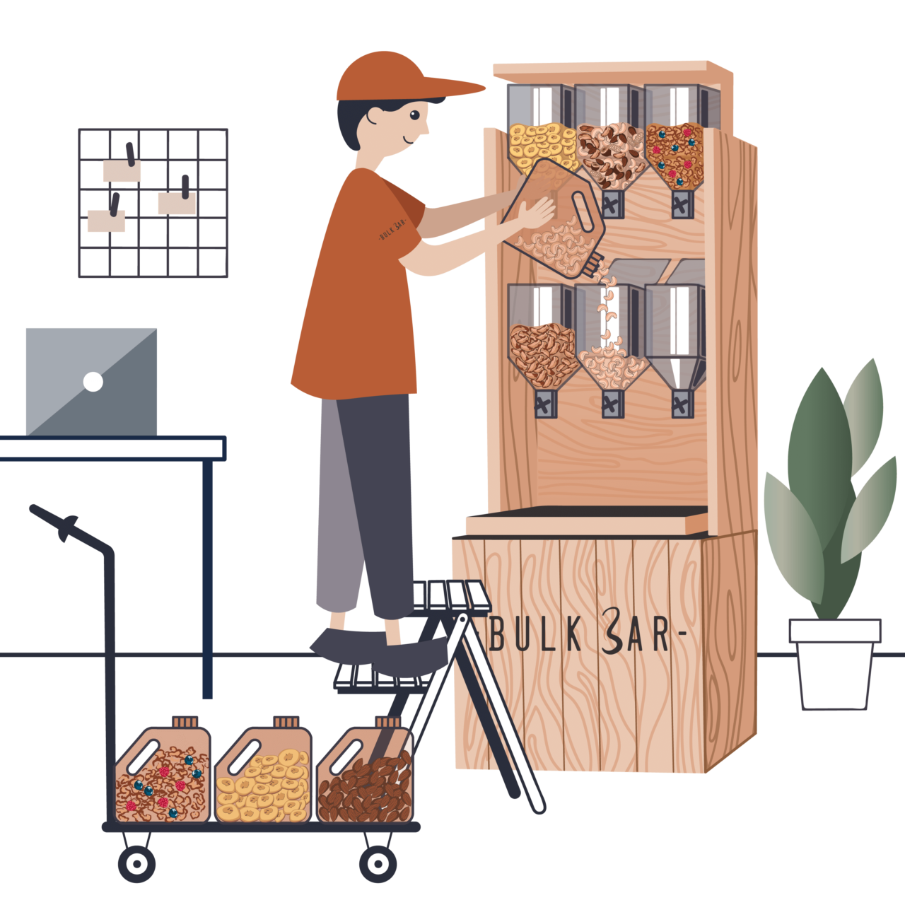 BulkBar | Healthy, organic and zero-waste snack dispenser for your office